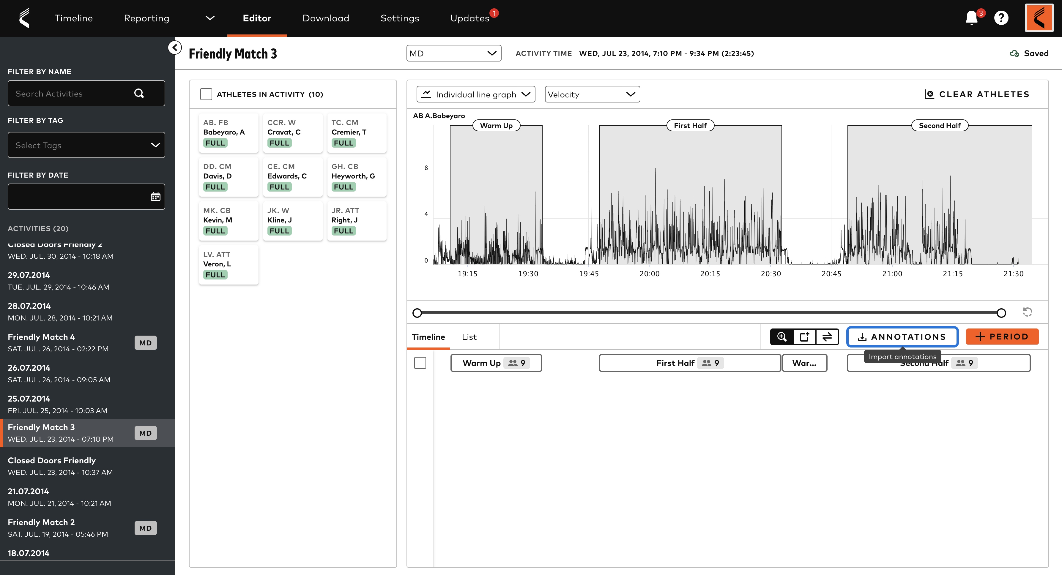 Focus Importer Guide – Catapult Support