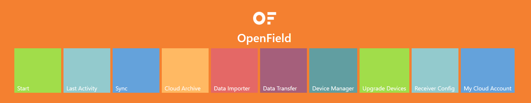 OpenField Console Tile Screen – Catapult Support