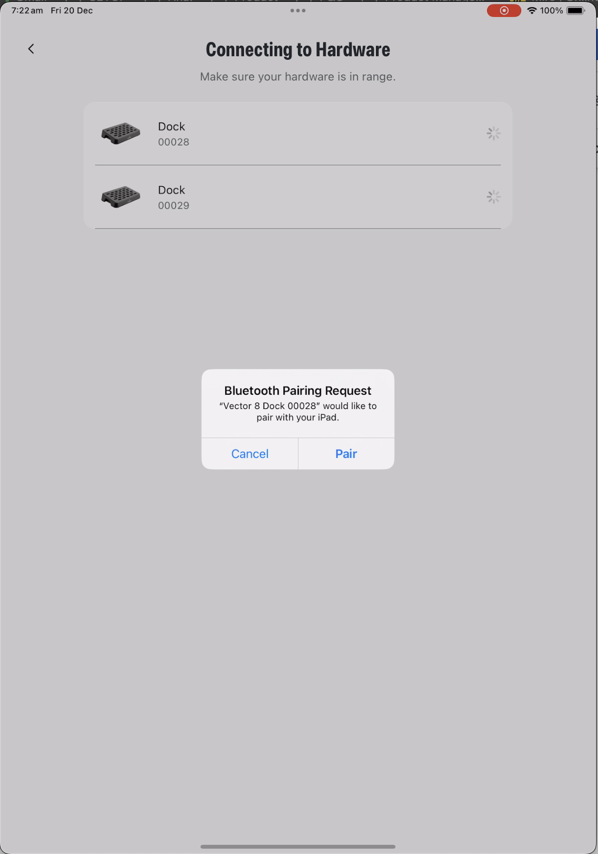 Vector 8 Hardware First Time Setup – Catapult Support