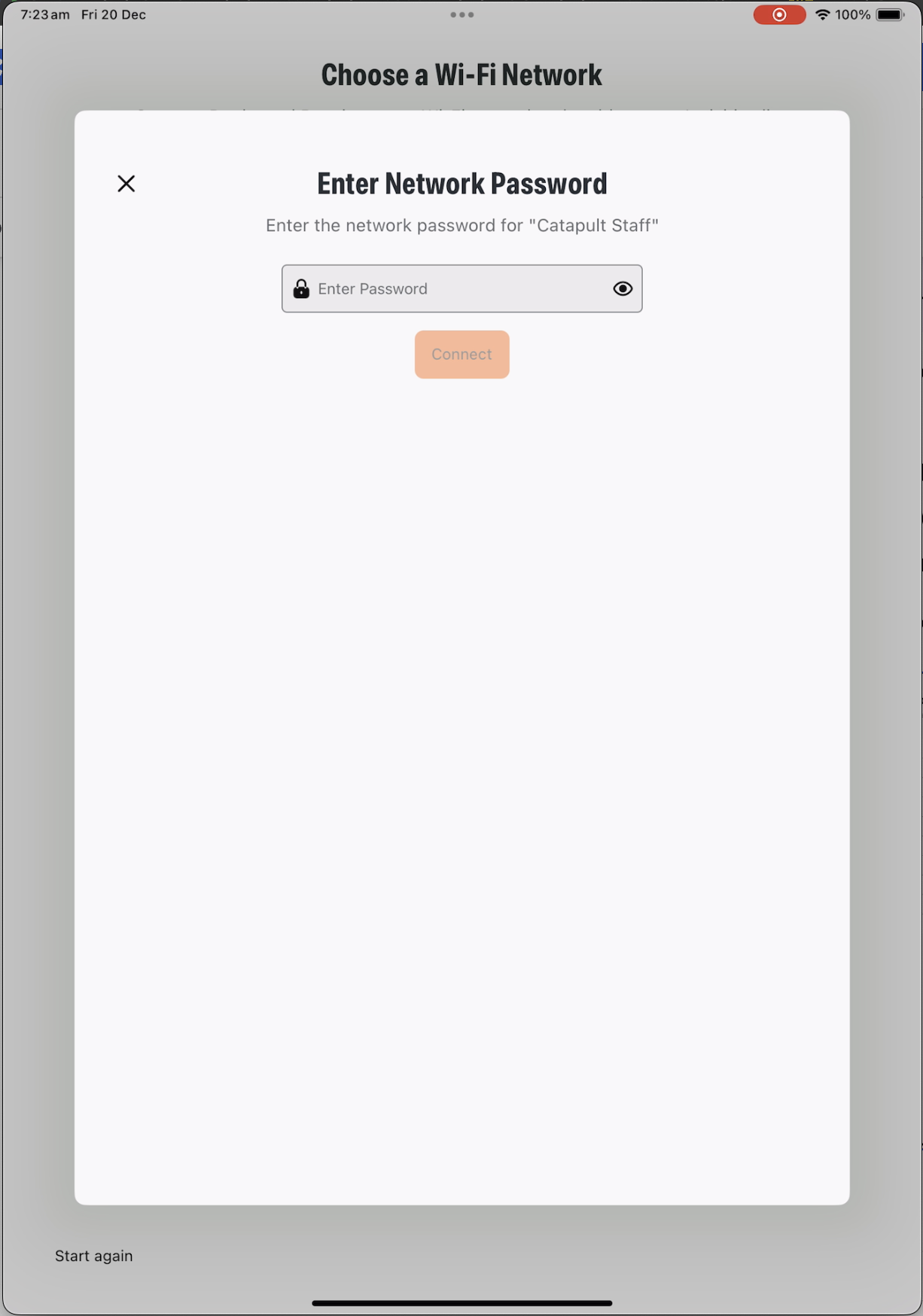 Vector 8 Hardware First Time Setup – Catapult Support