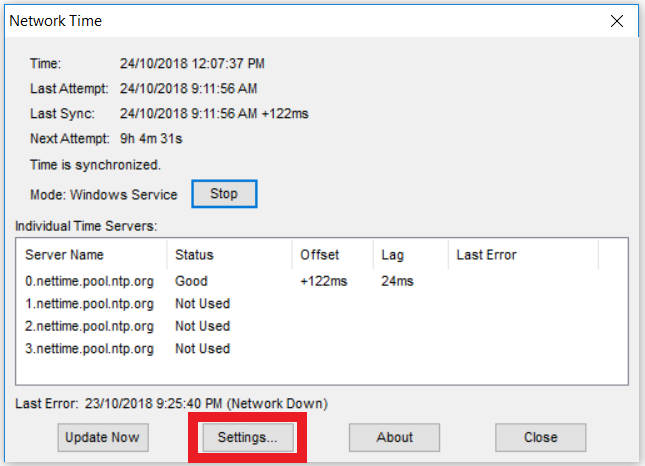 Avoiding a Time Sync Error (OpenField Console) – Catapult Support
