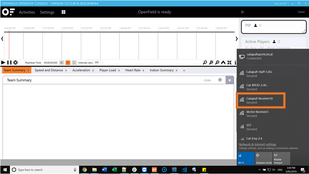 Setting up Multiple Vector Receivers – Catapult Support