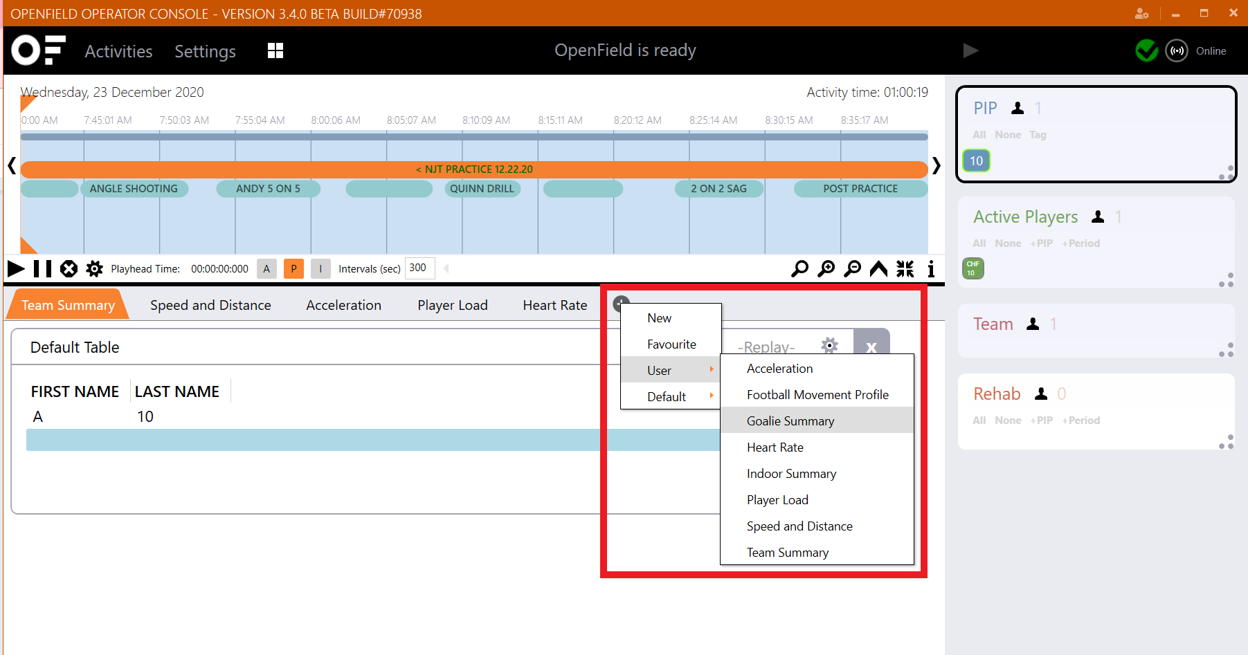 How to Detect Ice Hockey Goalie Analytics – Catapult Support
