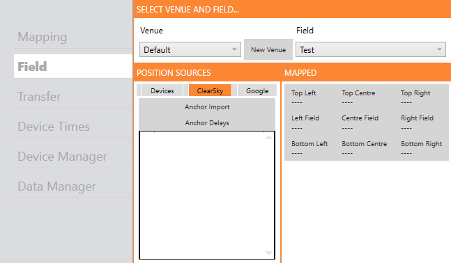 No Velocity Data when Using ClearSky – Catapult Support