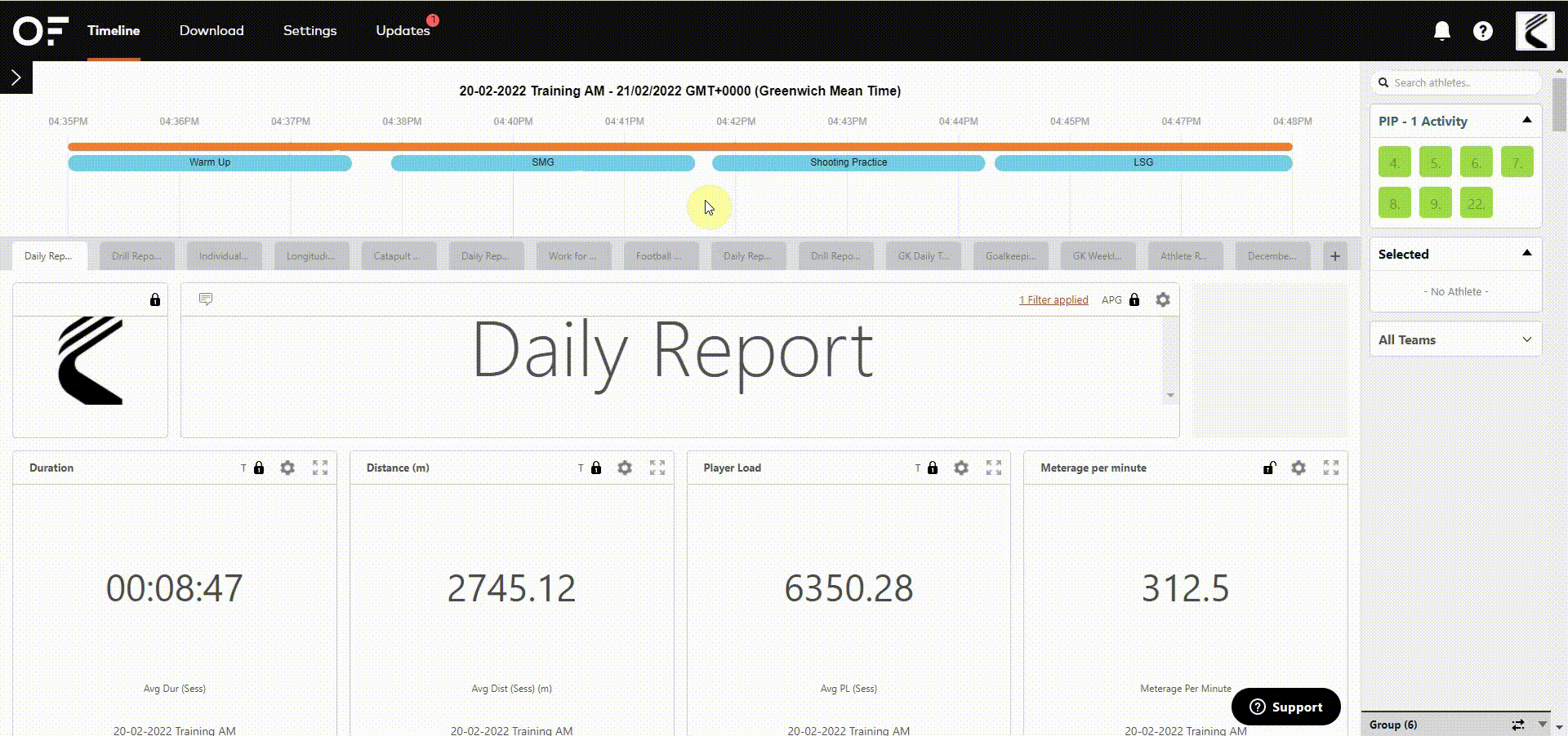 Openfield Cloud Homepage – Catapult Support
