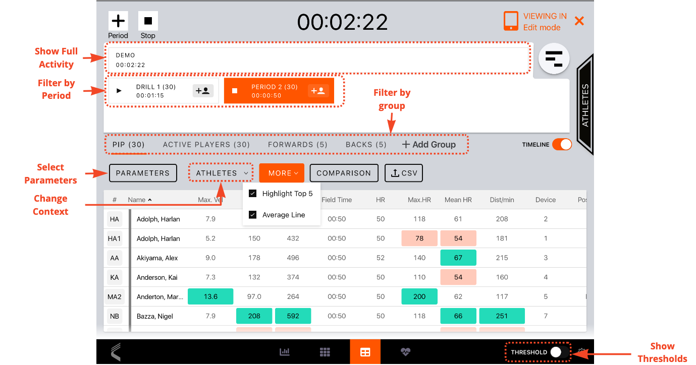 Getting Started with Vector Live (iPad) – Catapult Support