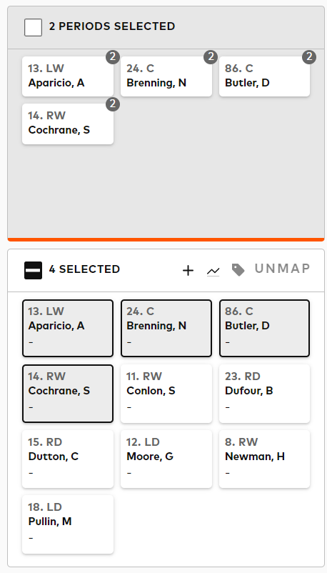 Adding and Removing Athletes to and from Periods – Catapult Support